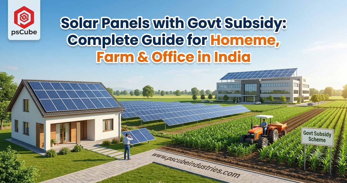 Solar Panels with Govt Subsidy: Complete Guide for Home